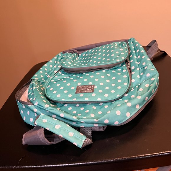 Eastsport | Accessories | Eastsport Green With White Polka Dots ...